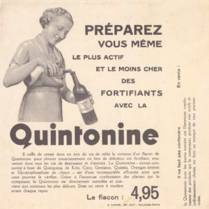 Apéritifs et autres usages du quinquina - RP2MRP2M